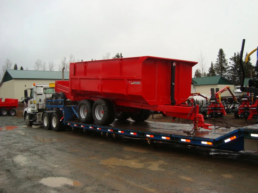 Woody Equipment Standard Tilting Dump Trailer Model 408, 410, 510 & 61 ...