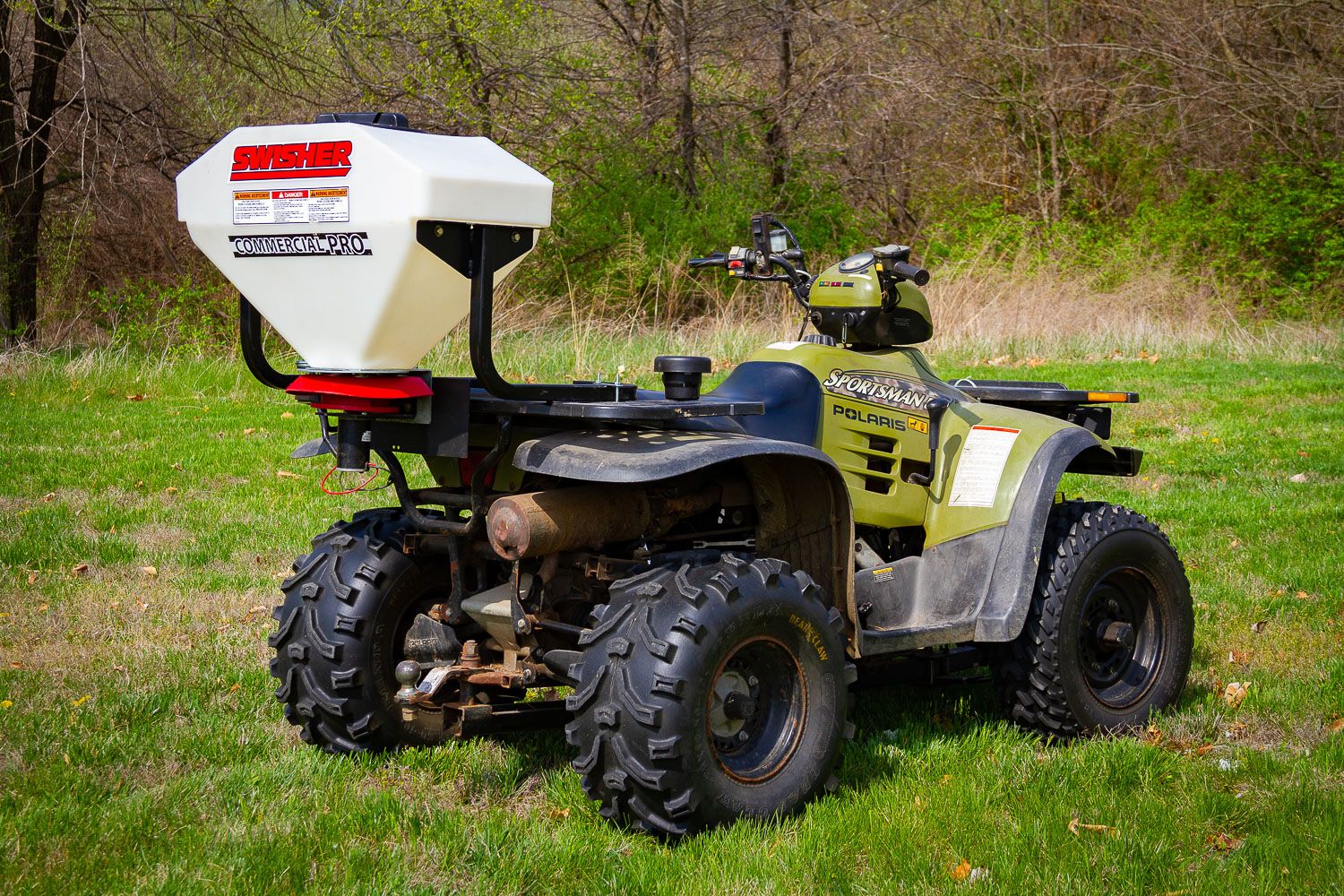 Swisher Commercial Pro ATV Spreader | 15 Gallon Capacity | 20" Width ...