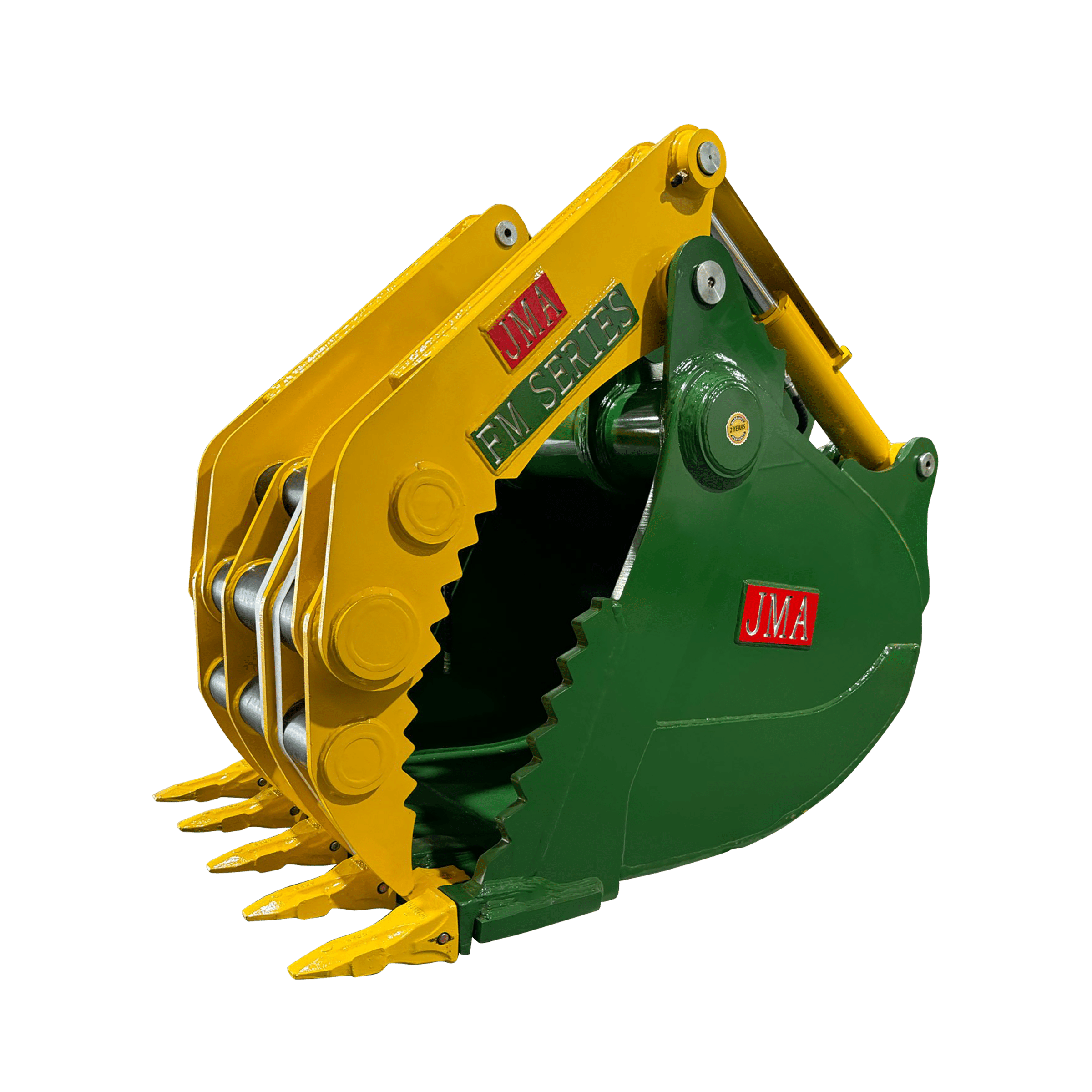 JMA Attachments Claw Bucket | Bucket Width 36″ & 42″ Inches | For 10 ...