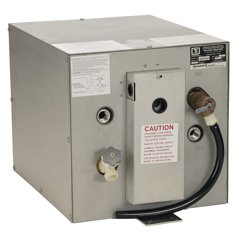 Whale Seaward 6 Gallon Hot Water Heater Stainless Steel 120V 1500W ...