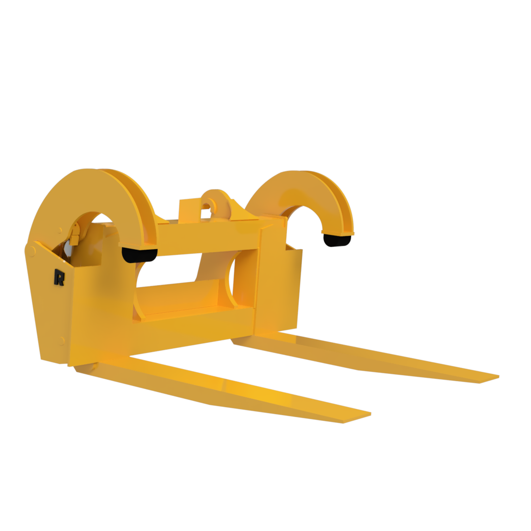 Rockland 102" & 116" Width Highwall Push Beam Grapple for Loaders ...