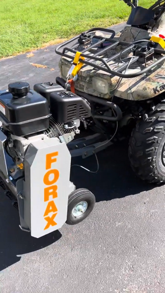 Forax ATV Gas Powered Mulcher | Model GP36 | 36" Cutting Width | 7HP ...