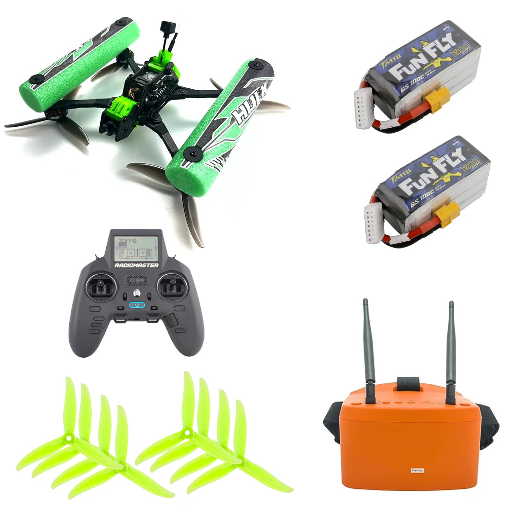 DARWINFPV HULK WATERPROOF FPV DRONE DARWINFPV ANALOG READY BUNDLE ...