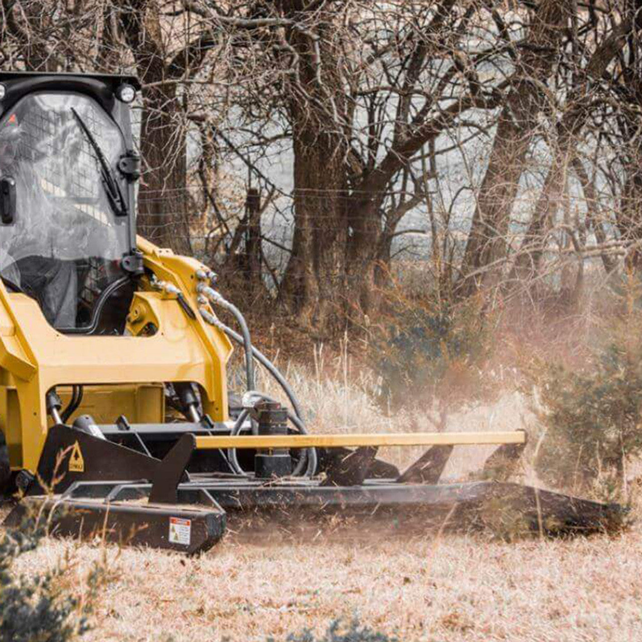 Maxx Vortex Brush Cutter with Dual Discharge Deck for Skid Steer ...