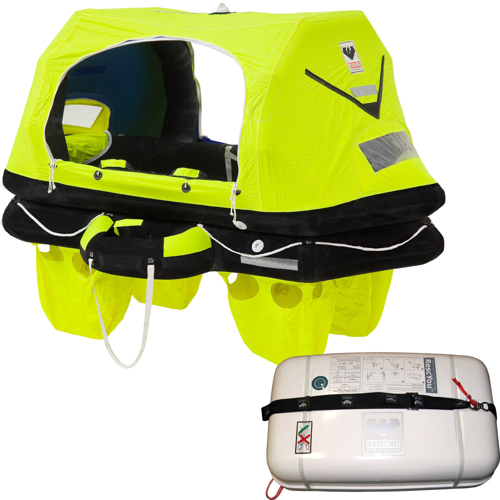VIKING RescYou Pro Liferaft 6 Person Container Offshore Pack ...